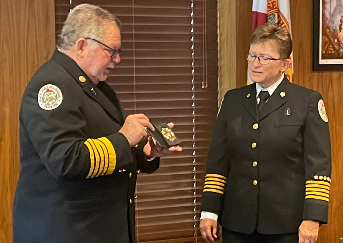 Former fire chief climbs ladder to state role
