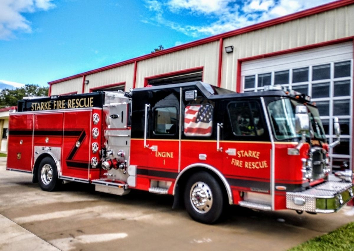 Starke Fire Rescue gains grant, buys equipment