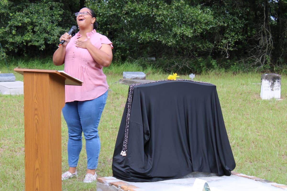Community gathers to remember 1902 lynching