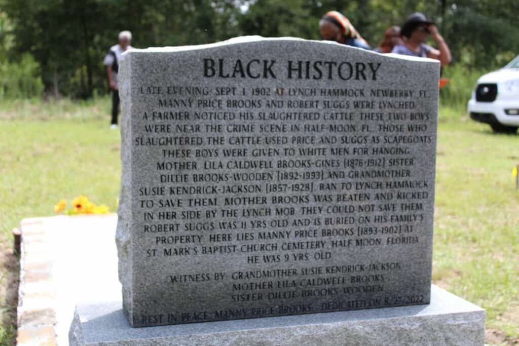 Community gathers to remember 1902 lynching