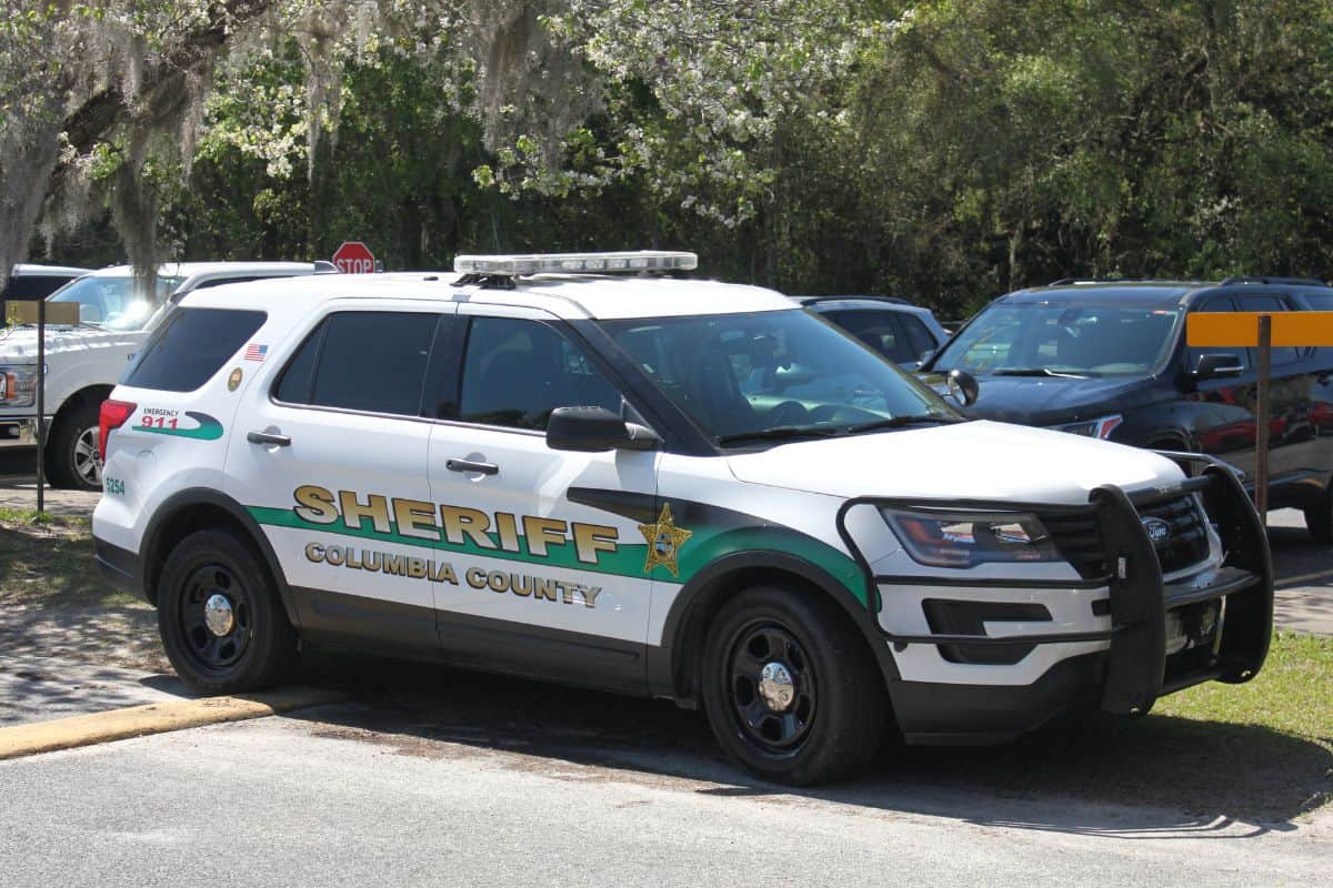 Pickup collides with CCSO patrol vehicle