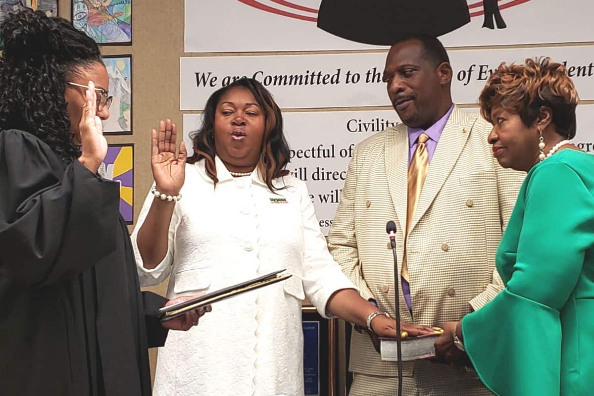 SBAC swears in first all-female board