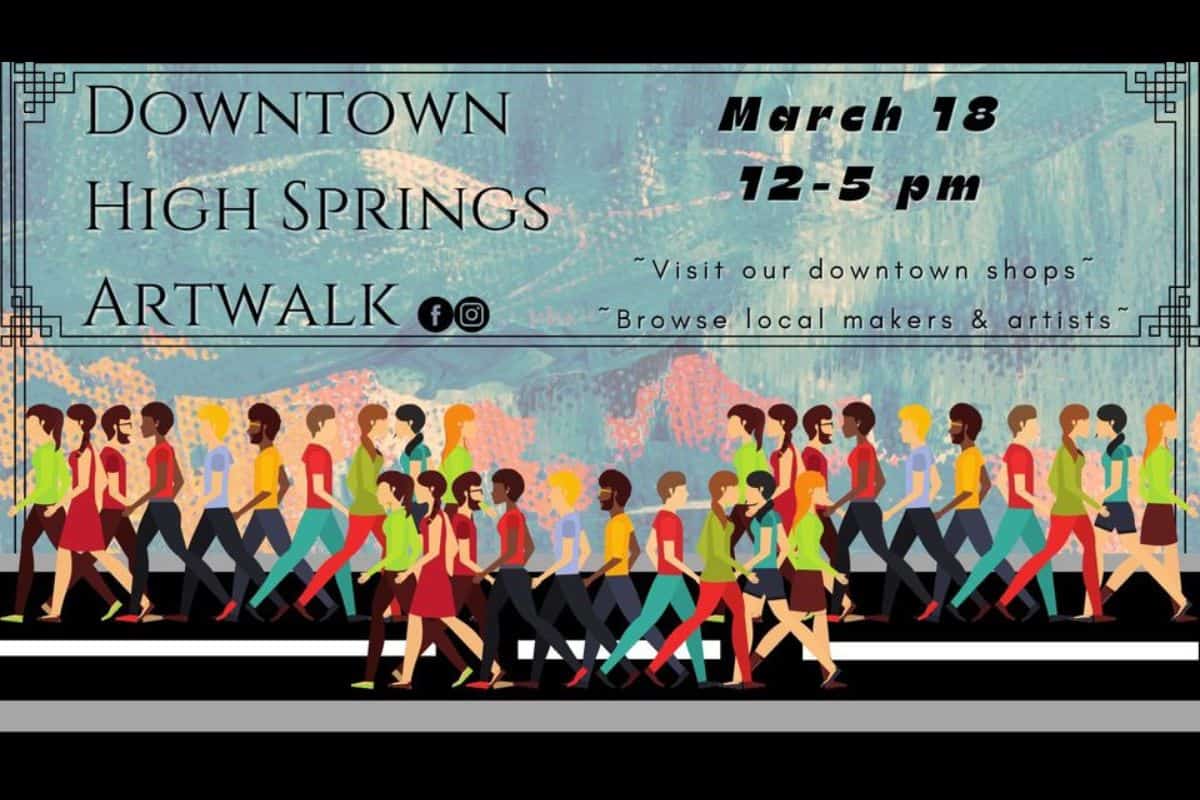 Artwalk returns to High Springs on Saturday