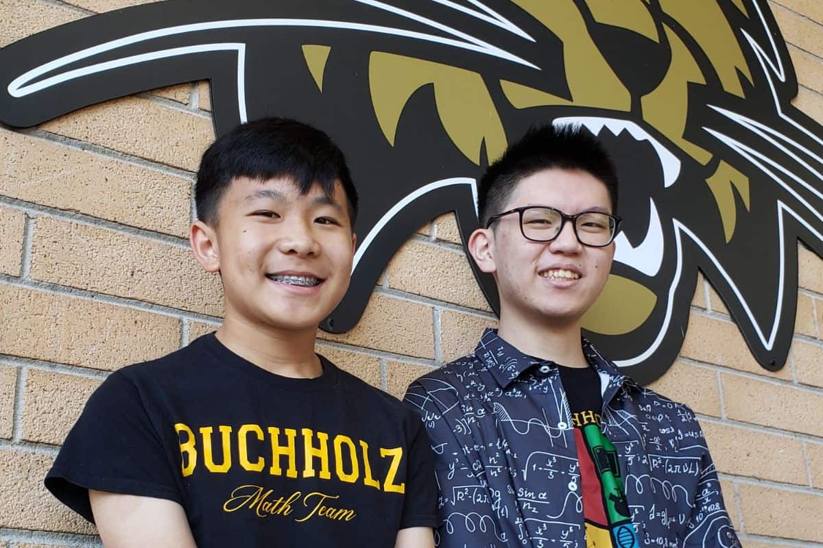 Buchholz pair finalists for International Olympiad