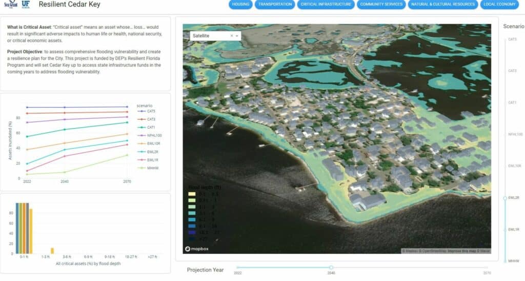 Resilient Cedar Key team launches flood mapper tool