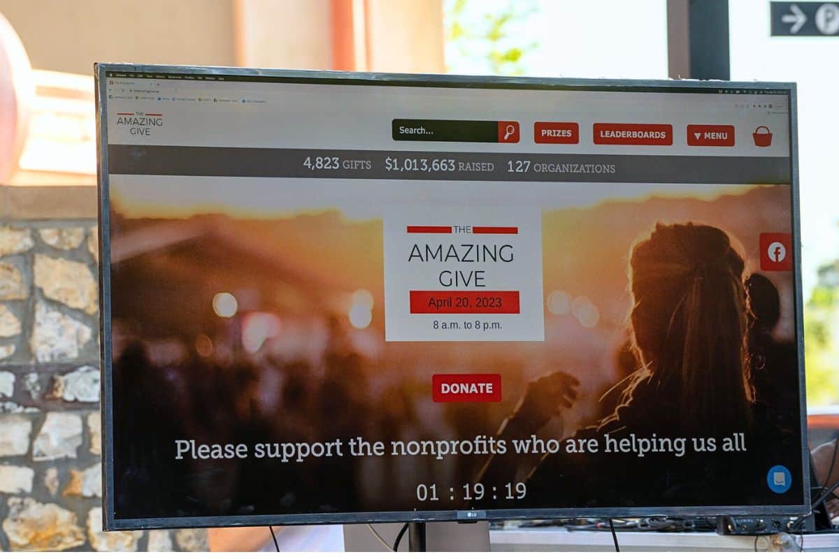 The Amazing Give sets fundraising record