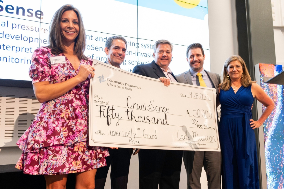 CranioSense named 2023 Cade Prize winner