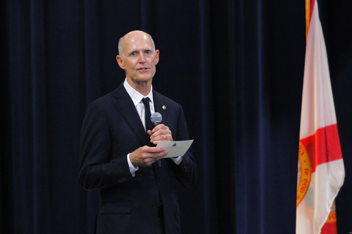 Rick Scott voices support for new Alachua County sheriff