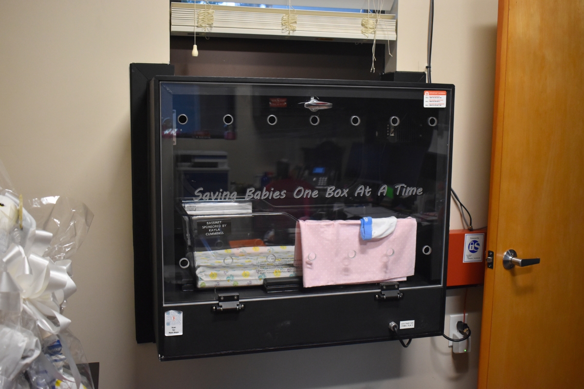 Newberry celebrates new Safe Haven Baby Box