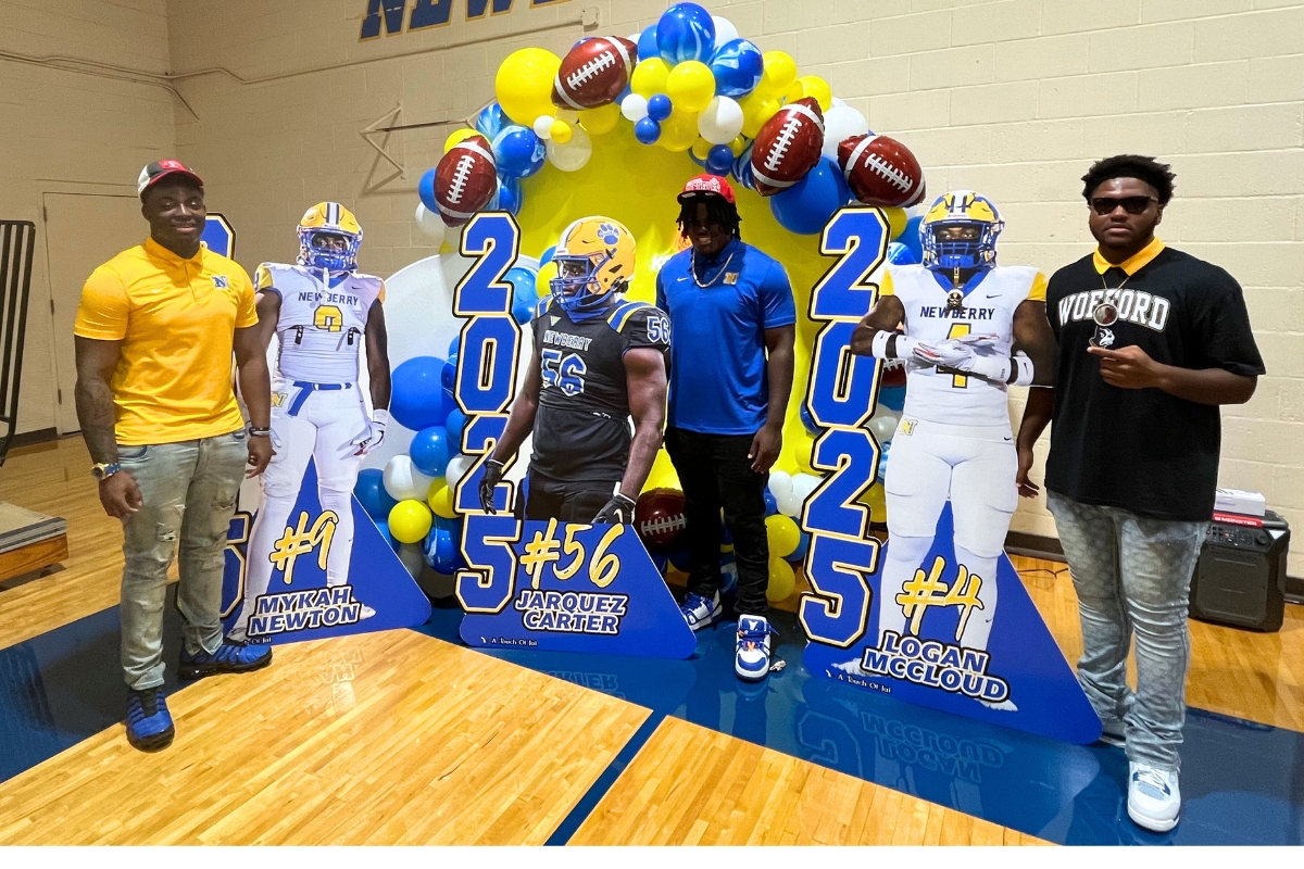 Newberry football players commit to Division I schools