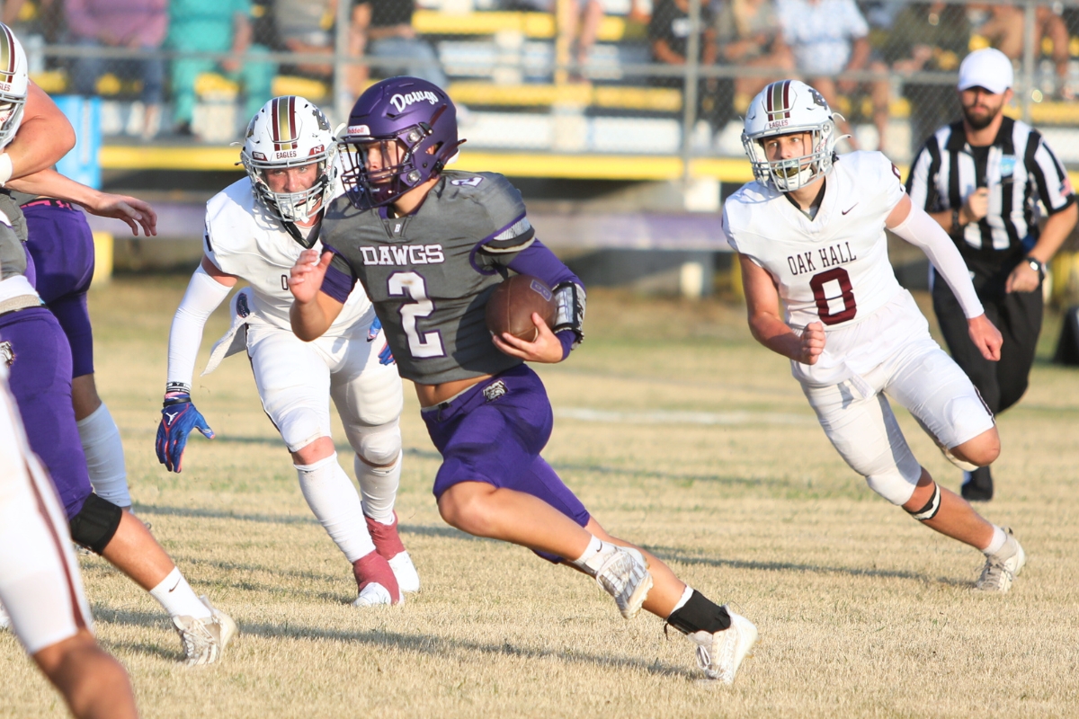 Bell runs over Oak Hall in opener