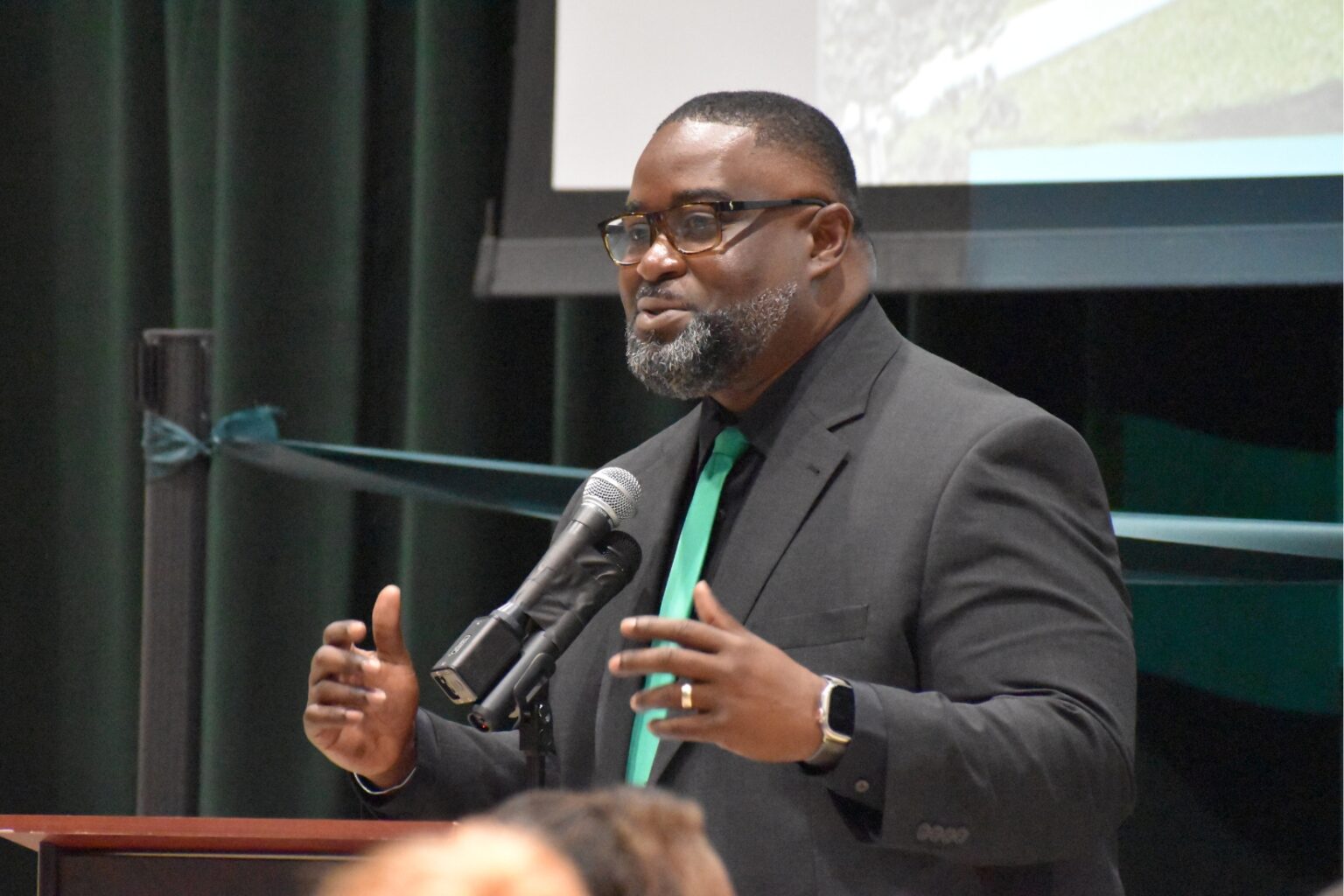 Westwood Middle School's new facilities opened Thursday.