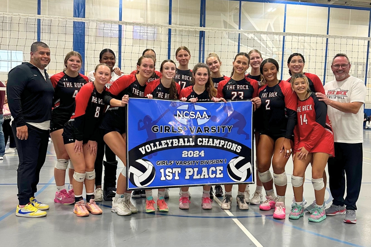 The Rock wins NCSAA national volleyball title