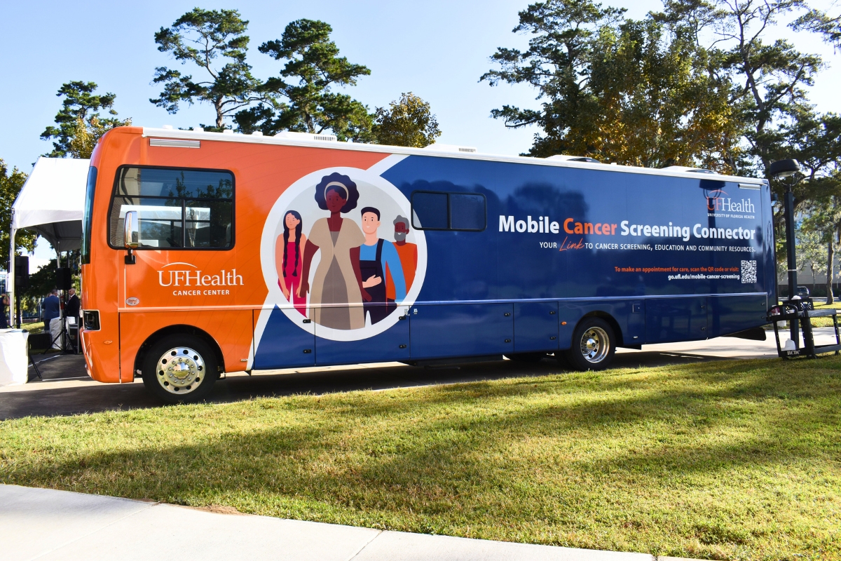 UF Health unveils new mobile cancer screening unit