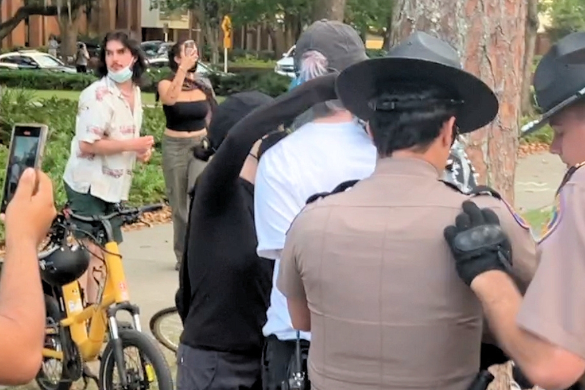 UF student who spit on cop during protests accepts plea deal, avoids jail