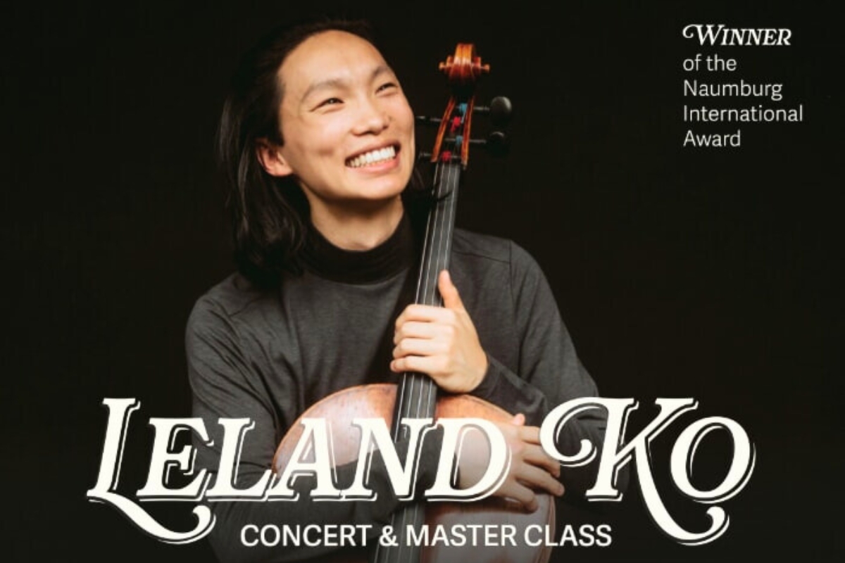 Leland Ko to perform at Holy Faith Catholic Church