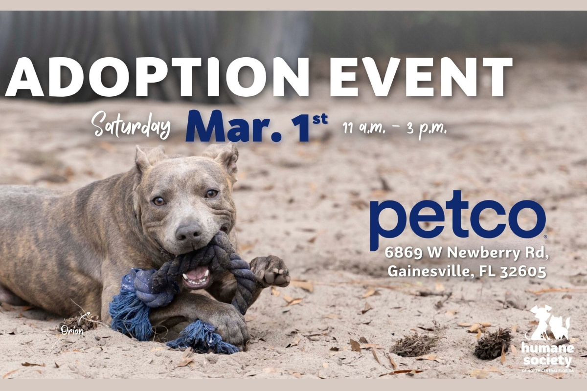 Humane Society to host pet adoption event at Petco