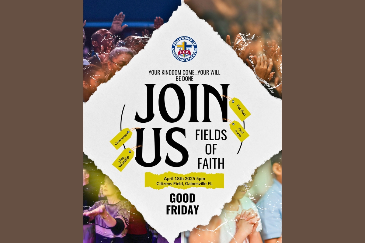 Fellowship of Christian Athletes to host Fields of Faith on Friday
