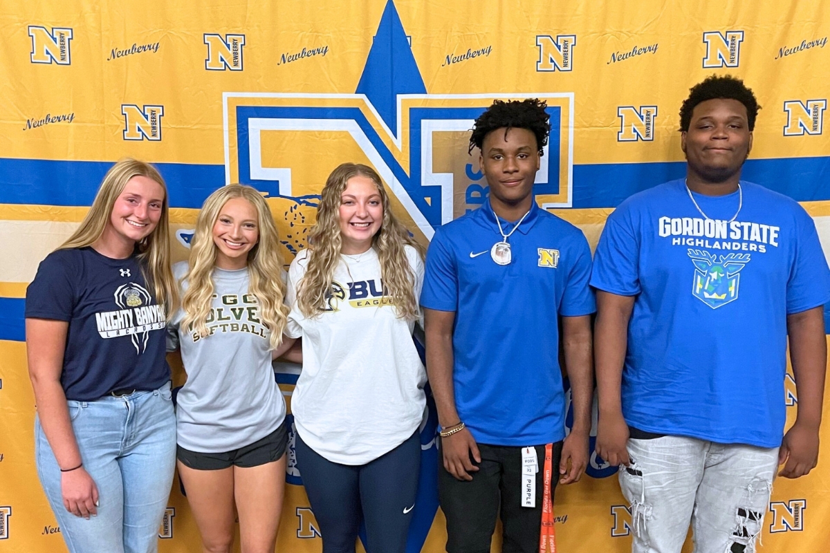 5 Newberry athletes sign collegiately