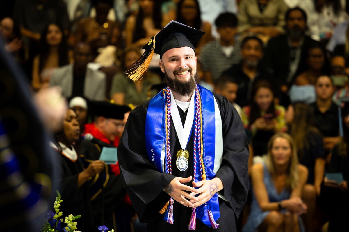 Santa Fe College grad, former paratrooper wins up to $55,000 for UF degree