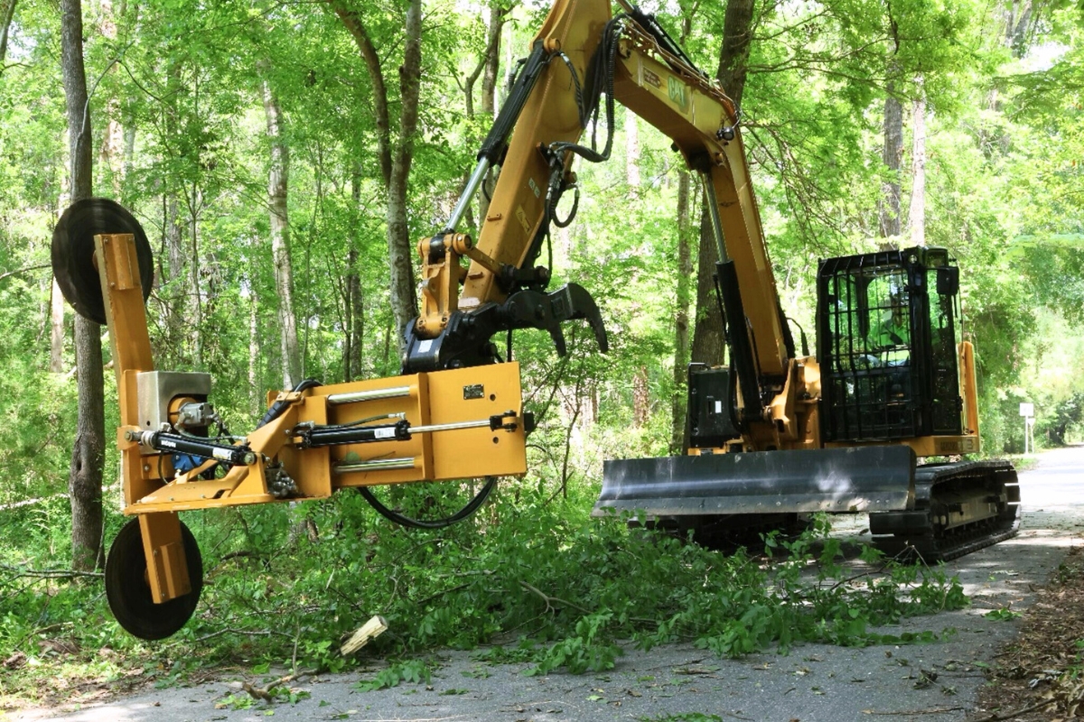 Alachua County adds tree-branch trimmer to trail maintenance fleet