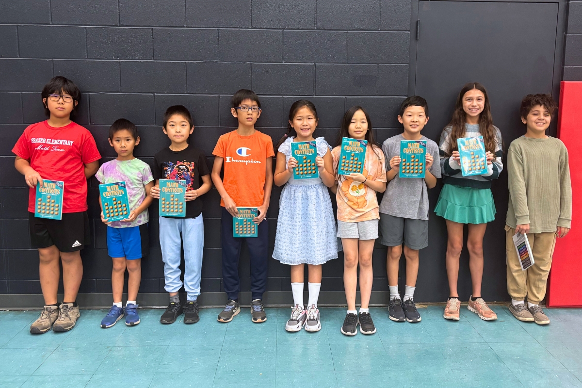 Frazer Elementary School teams tops Math League competition