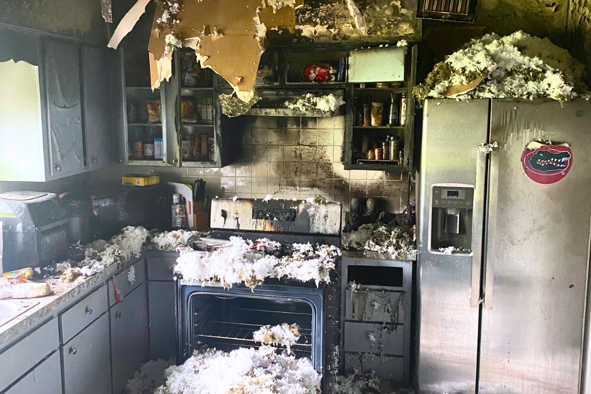 Hawthorne residential fire injures 1