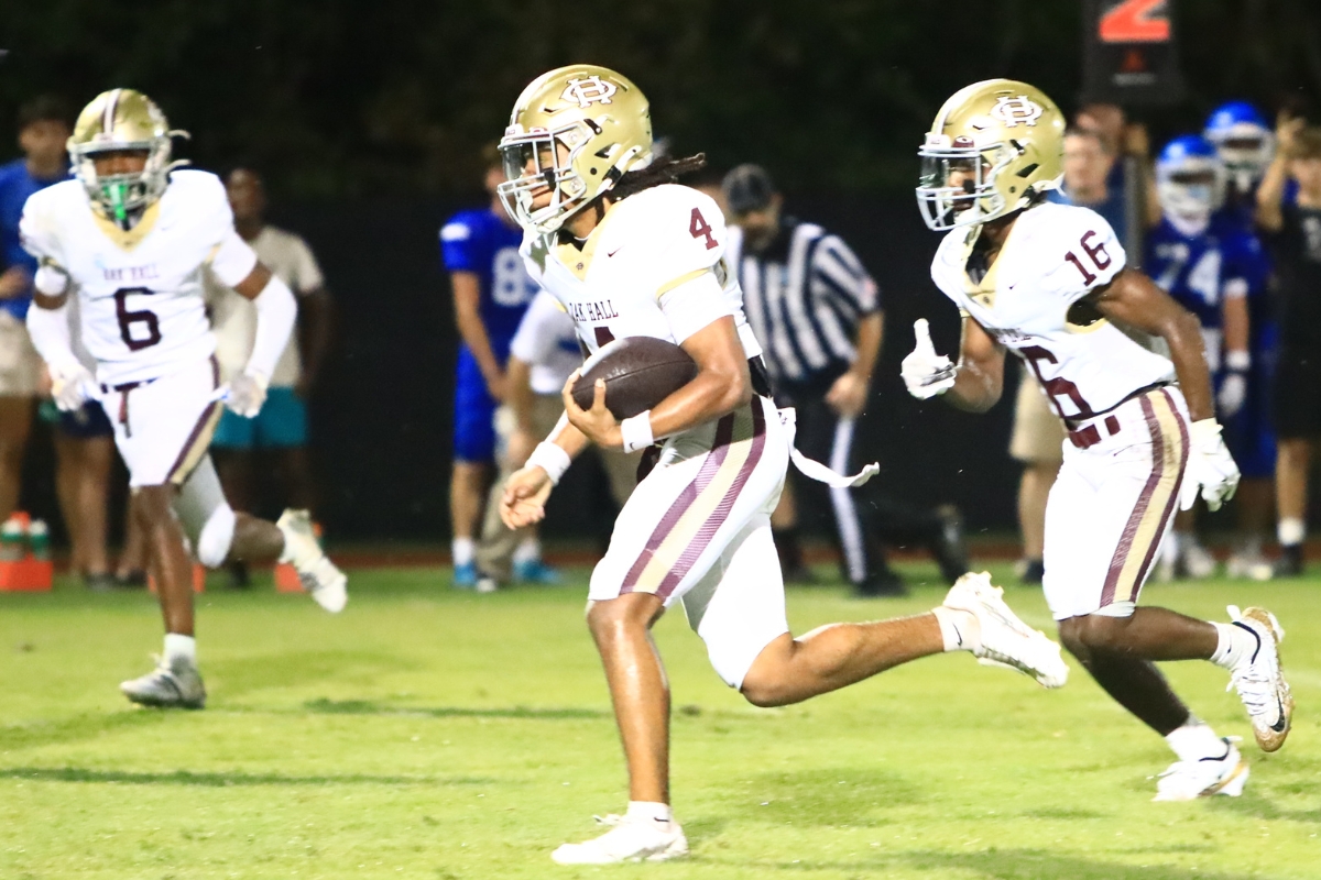 Ridaught: Oak Hall football is the last unbeaten area team left