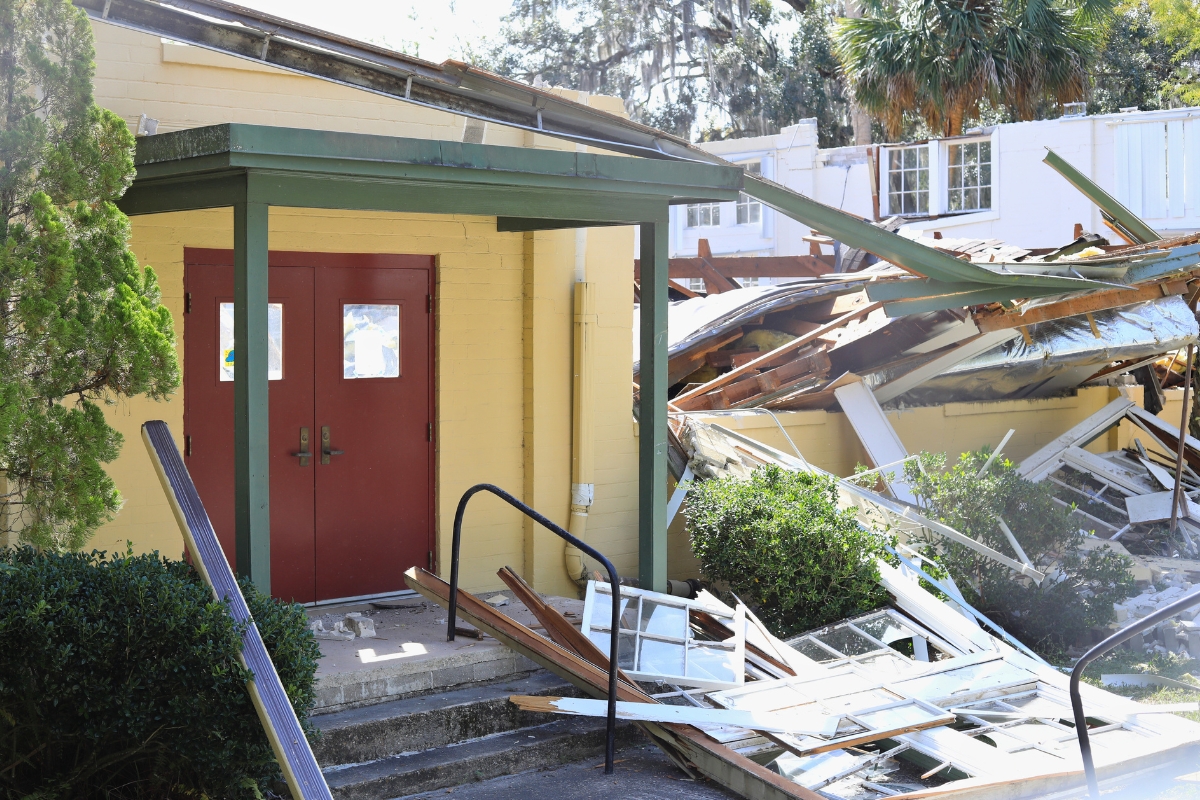 Demolition underway for Gainesville's Thelma Boltin Center