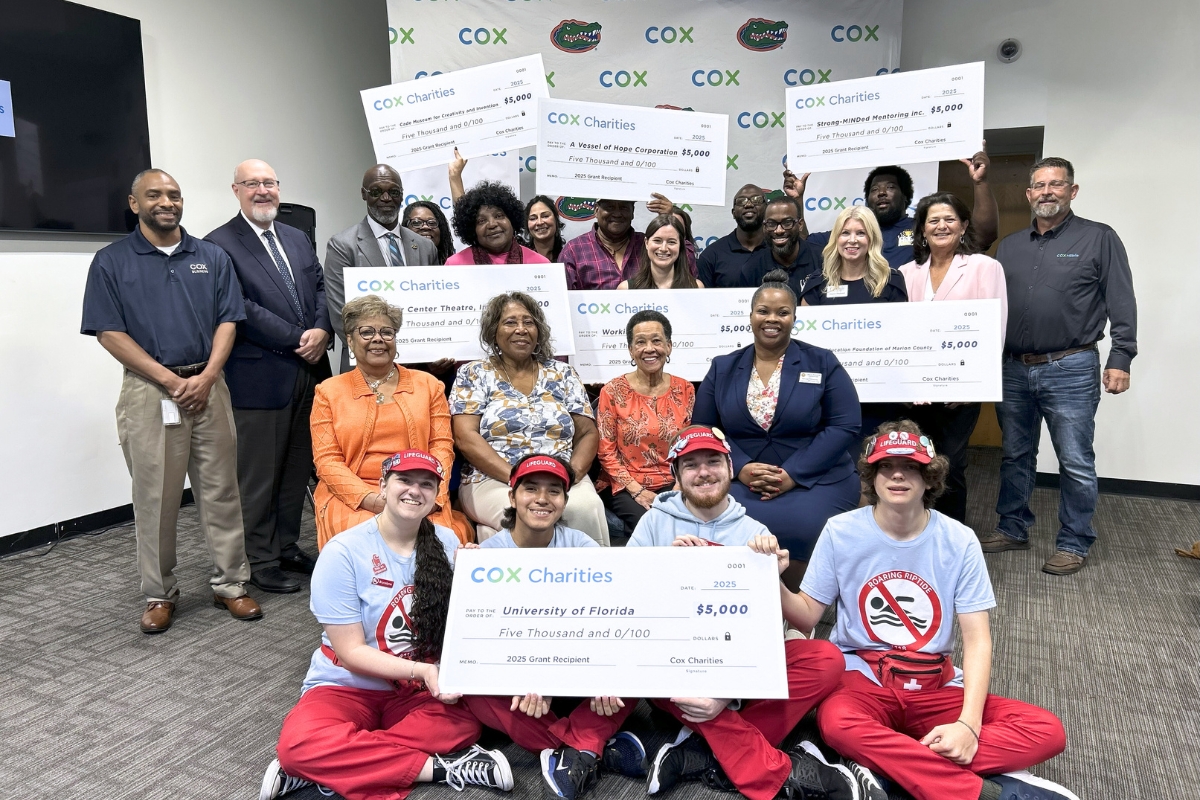 Cox awards $35K in grants to 7 local nonprofit organizations