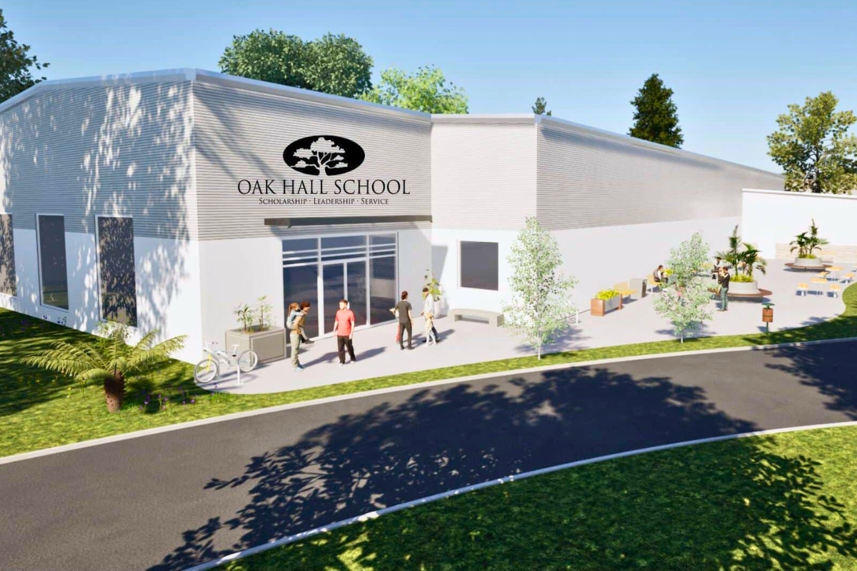 Oak Hall launches campaign to fund new gyms