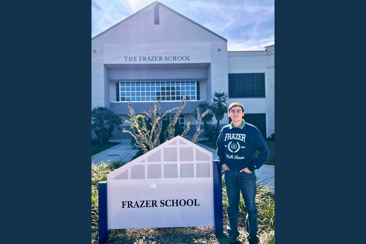 Frazer School’s Watson Inglett achieves perfect score on PSAT/NMSQT exam