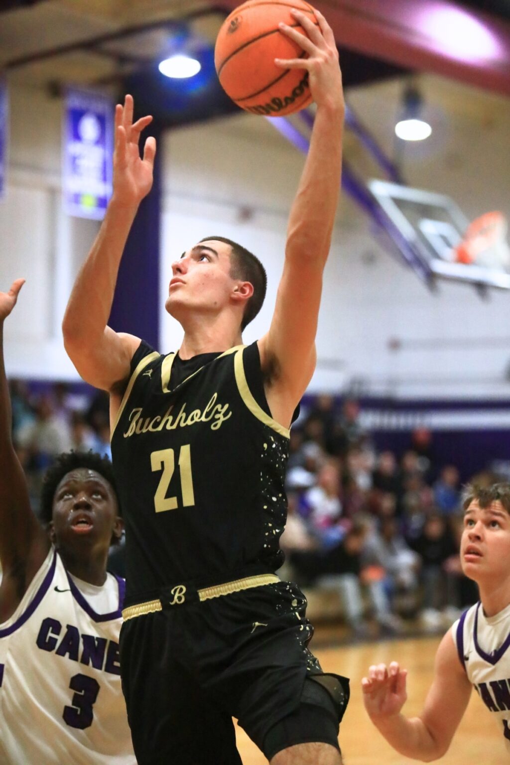 Buchholz gets rare win at The Purple Palace