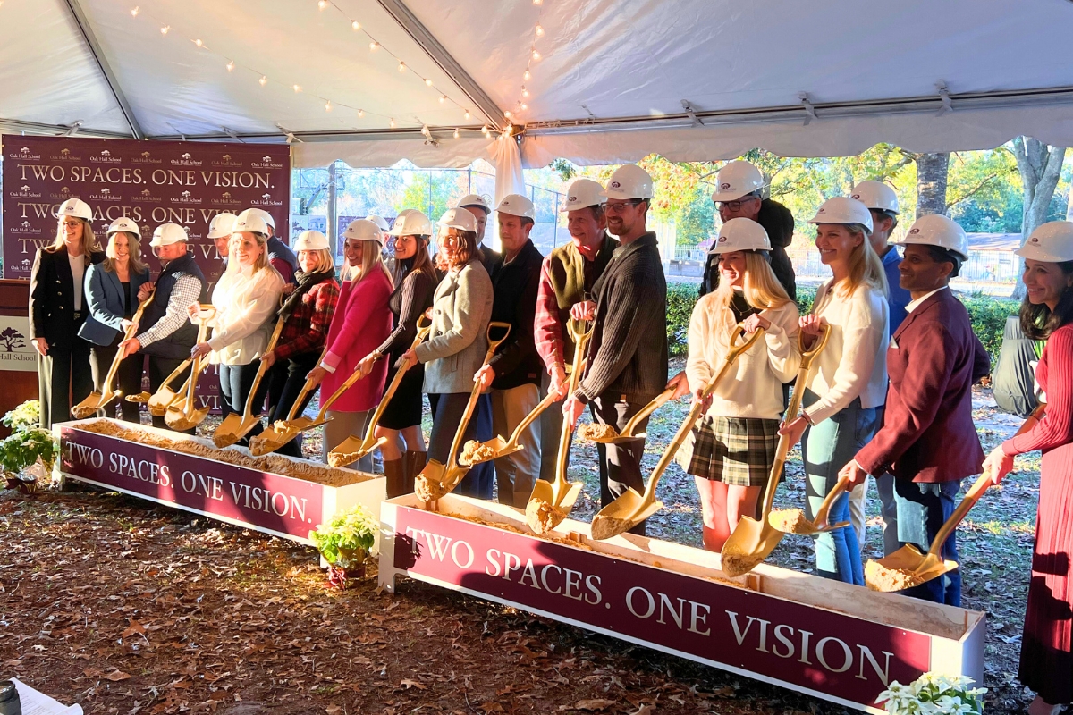 Oak Hall School breaks ground on ‘Two Spaces. One Vision’ campaign