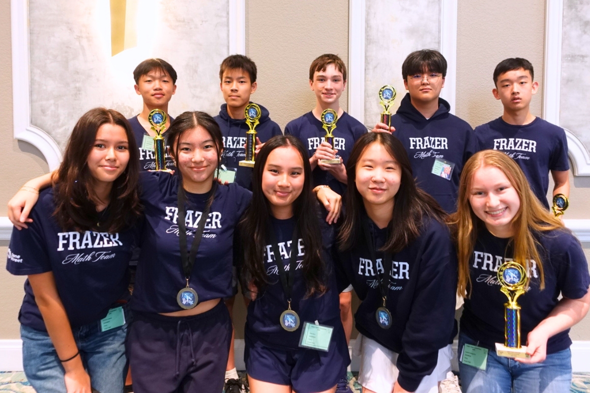 Frazer School wins championship at Mu Alpha Theta State Convention
